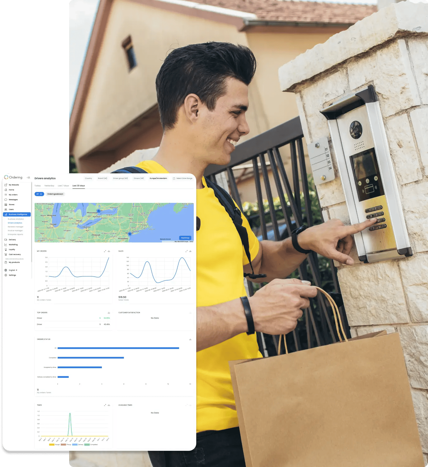 Drivers: Control your fleet easily and efficiently with automation.